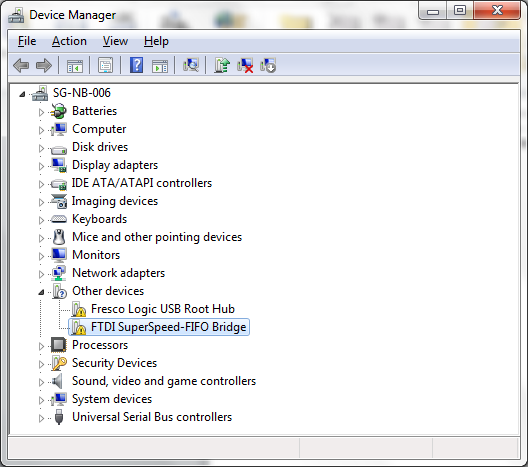 Install D3xx Driver Optotherm 0387